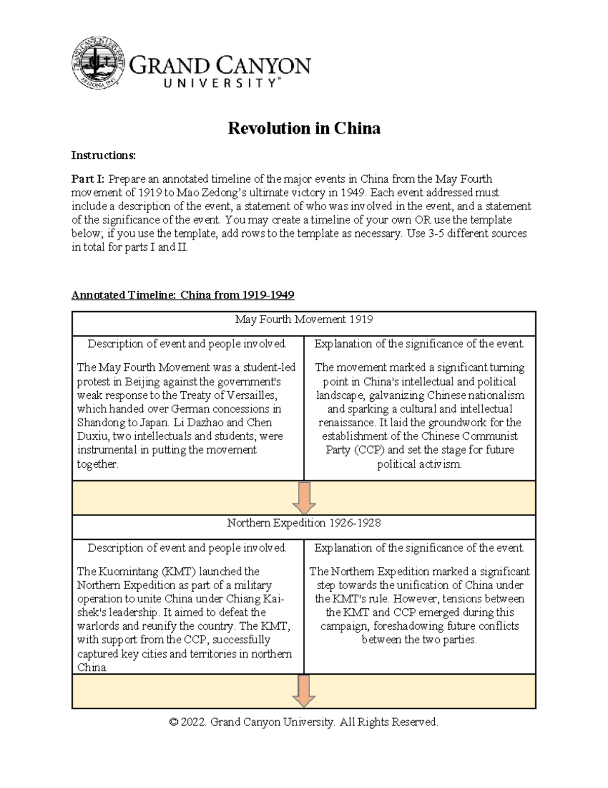 HIS 350 RS T6 Revolutionin China - Revolution in China Instructions ...