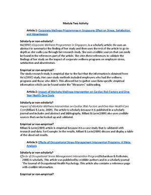 PSY 375 Module Two Lab Worksheet Template - PSY 375 Module Two Lab ...