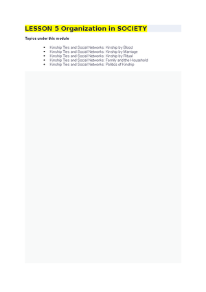 Cot 1 dll - lesson plan on UCSP - Lesson Log in Understanding Culture ...