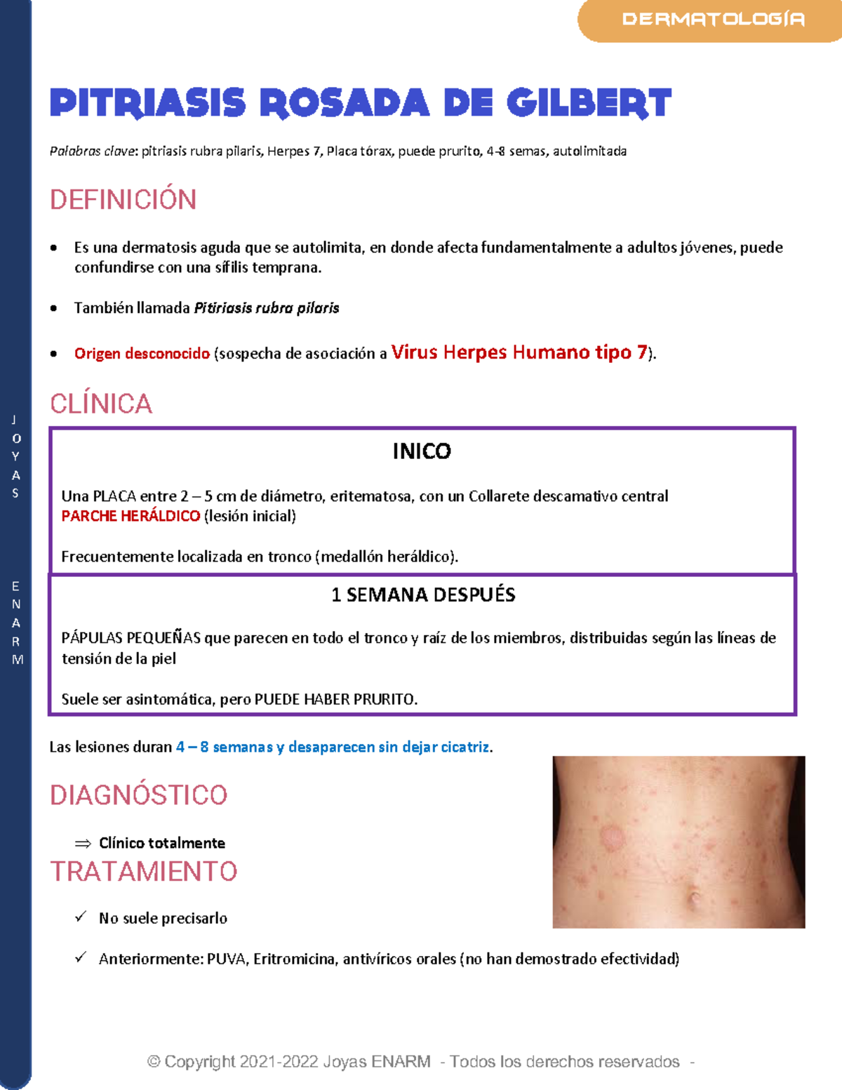 Pitiriasis Rosada Gilbert: Pityriasis Rose De Gibert Symptômes – AEODKK
