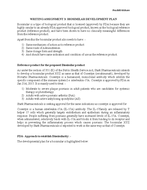 BTD request assignment v3 - BREAKTHROUGH THERAPY DESIGNATION REQUEST ...