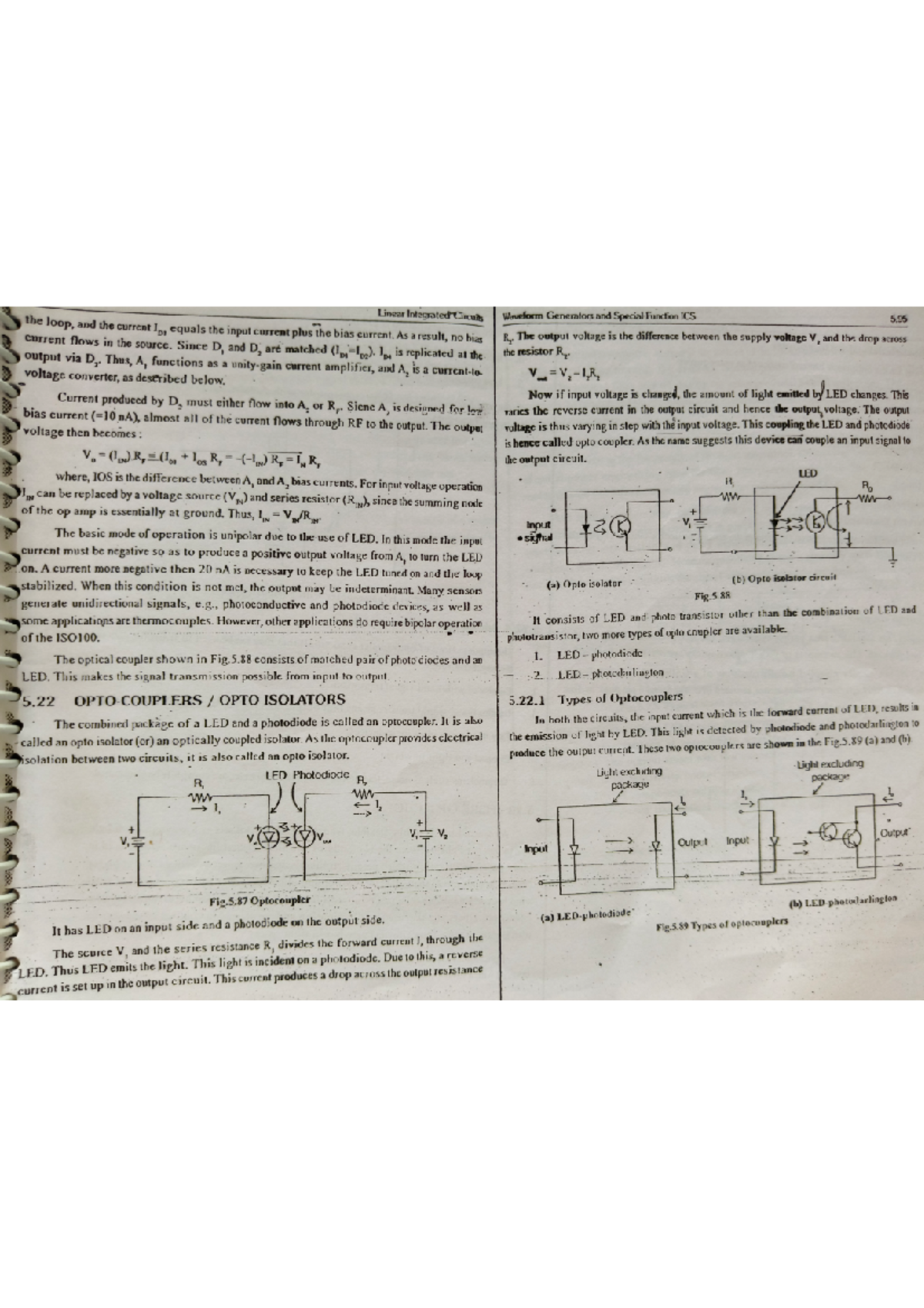 OPTO Couplers AND Audio Power Amplifier - Electronics & Communication ...