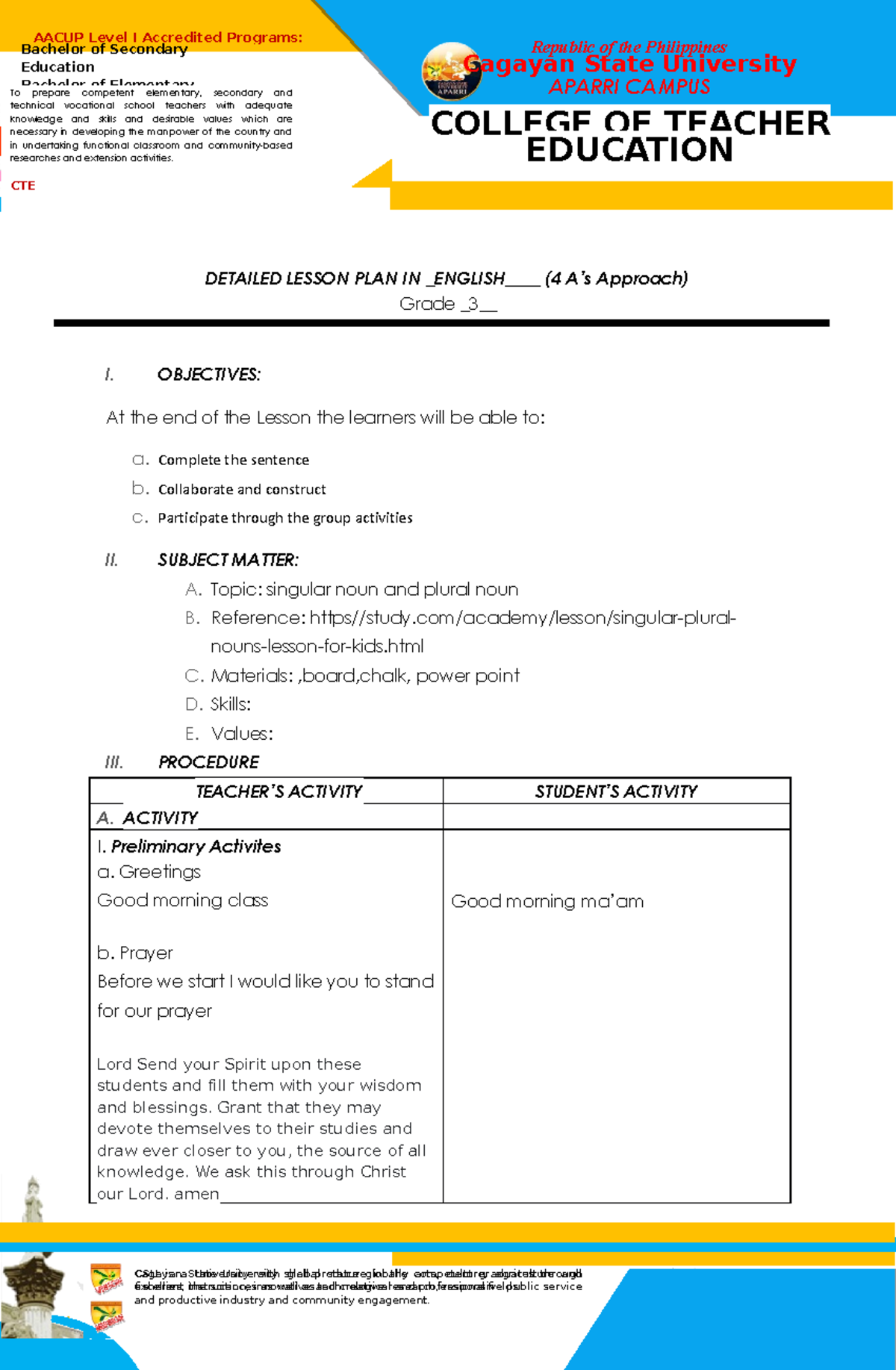 Detailed-lesson-plan-in-purcom - Republic of the Philippines Cagayan ...