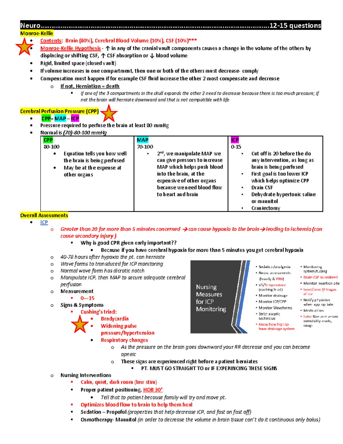 420 Final Exam Blueprint Completed - - Studocu