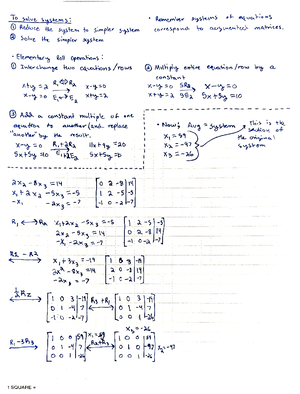 Linear Algebra Notes 5 - knapp - S Scalar multiplication: Scalar = a ...