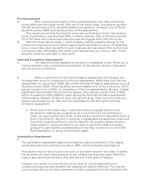 D093 Task 2 - This assignment is to be used as a reference. - Koby ...