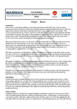 Technical Drawings as1100 - TECHNICAL DRAWINGS Introduction For the ...