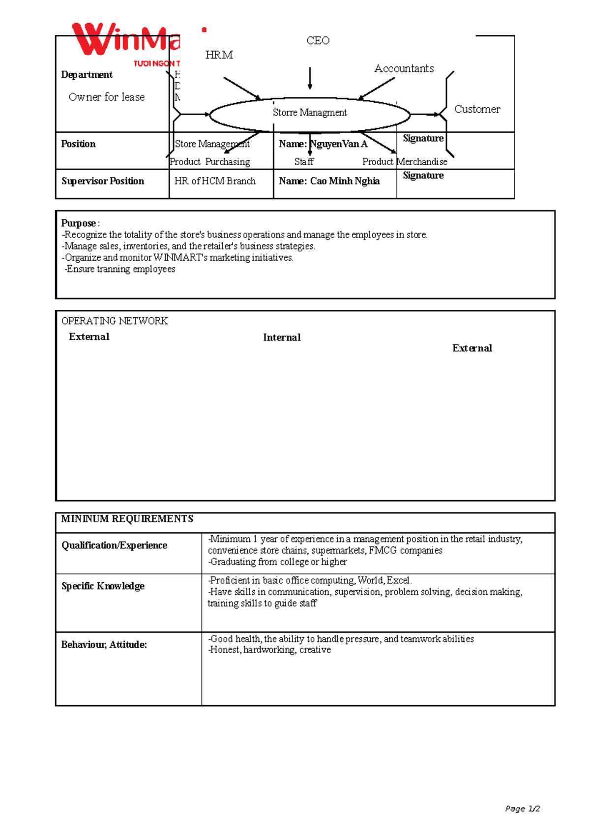 JD-format - jd format cơ bản cho doanh nghiệp tuyển dụng nhân viên ...