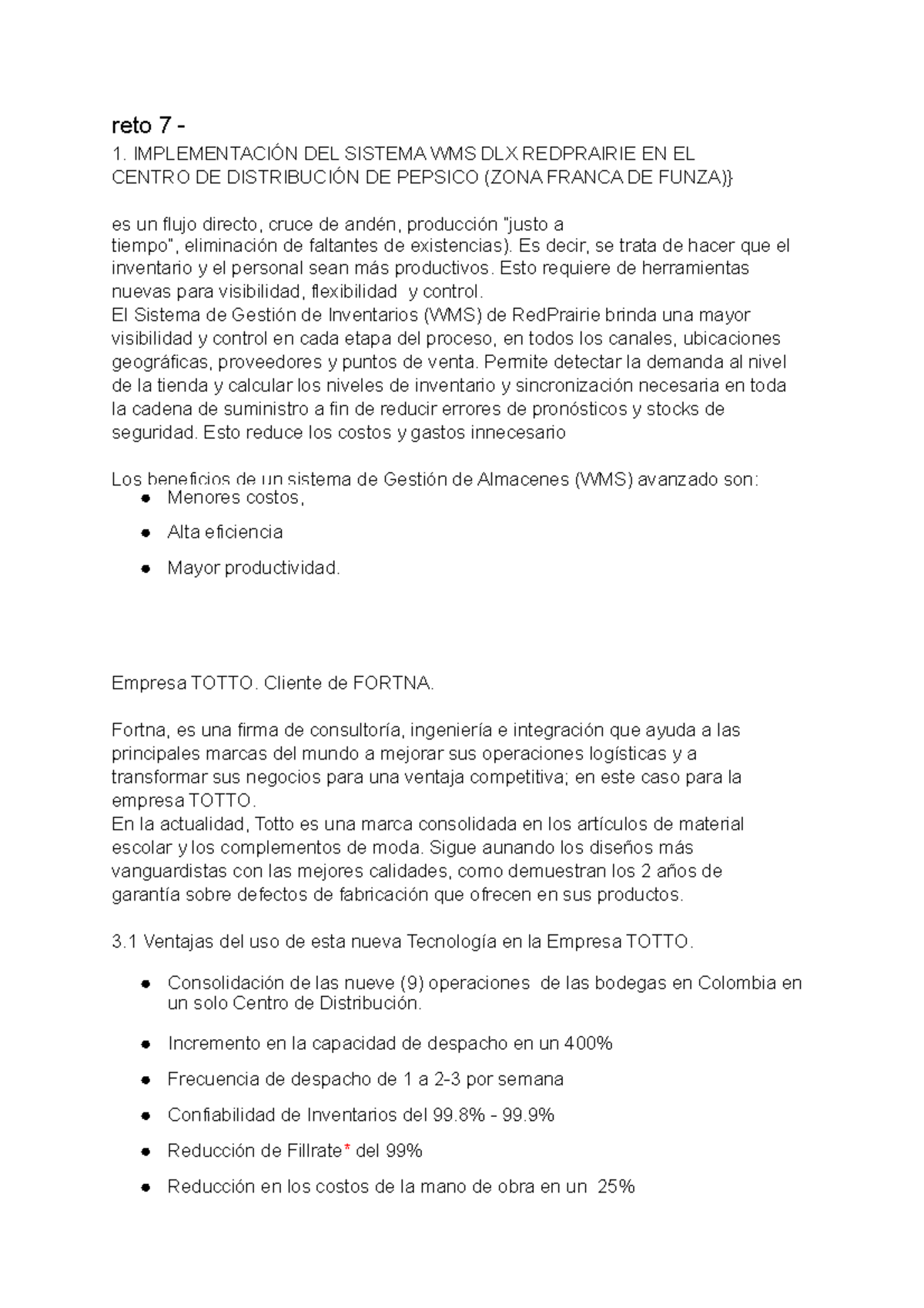 Reto 7 - Caso Heineken - NICE - reto 7 - 1. IMPLEMENTACIÓN DEL SISTEMA ...