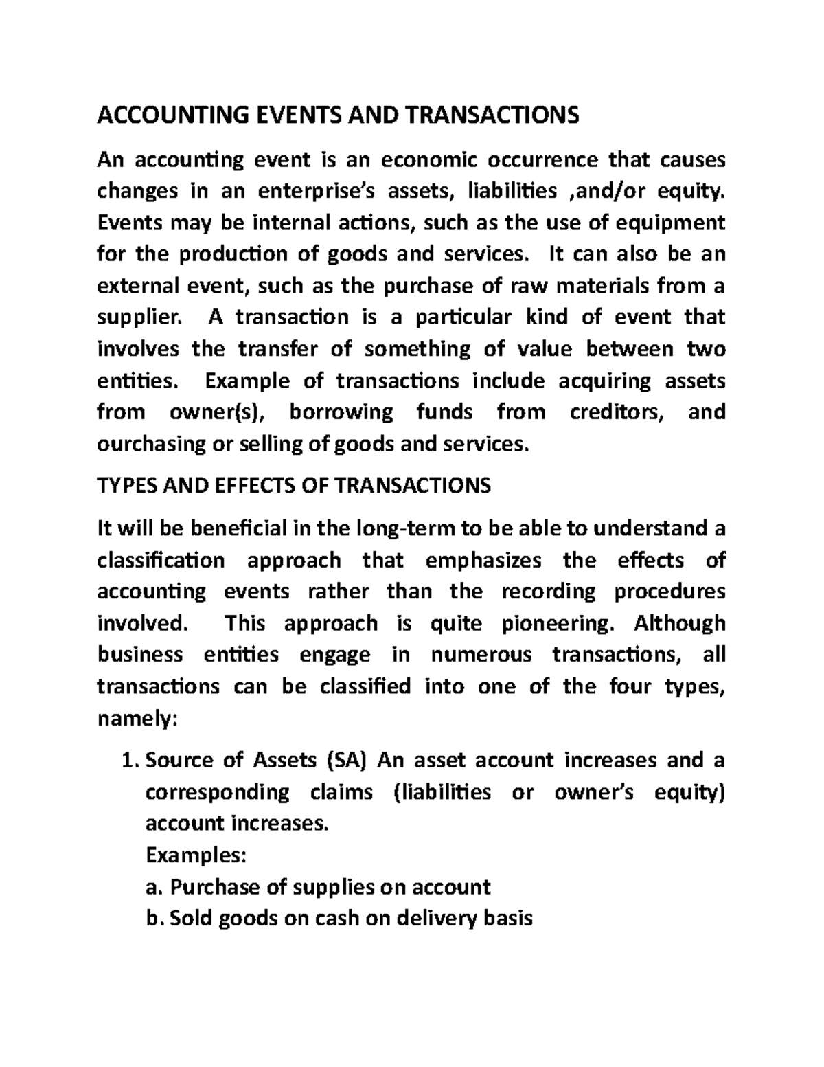 Accounting Events AND Transactions ACCOUNTING EVENTS AND TRANSACTIONS accounting-events-and-transactions-accounting-events-and-transactions