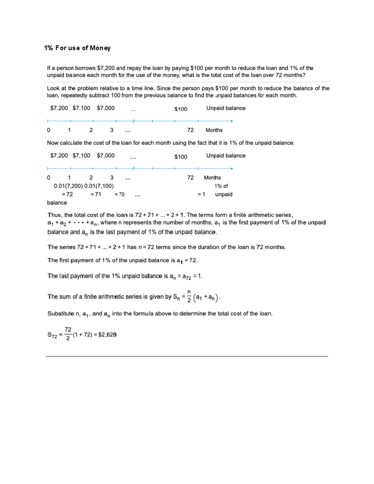 Math 208 Exam Review - 1% For use of Money Linear Inequality ...