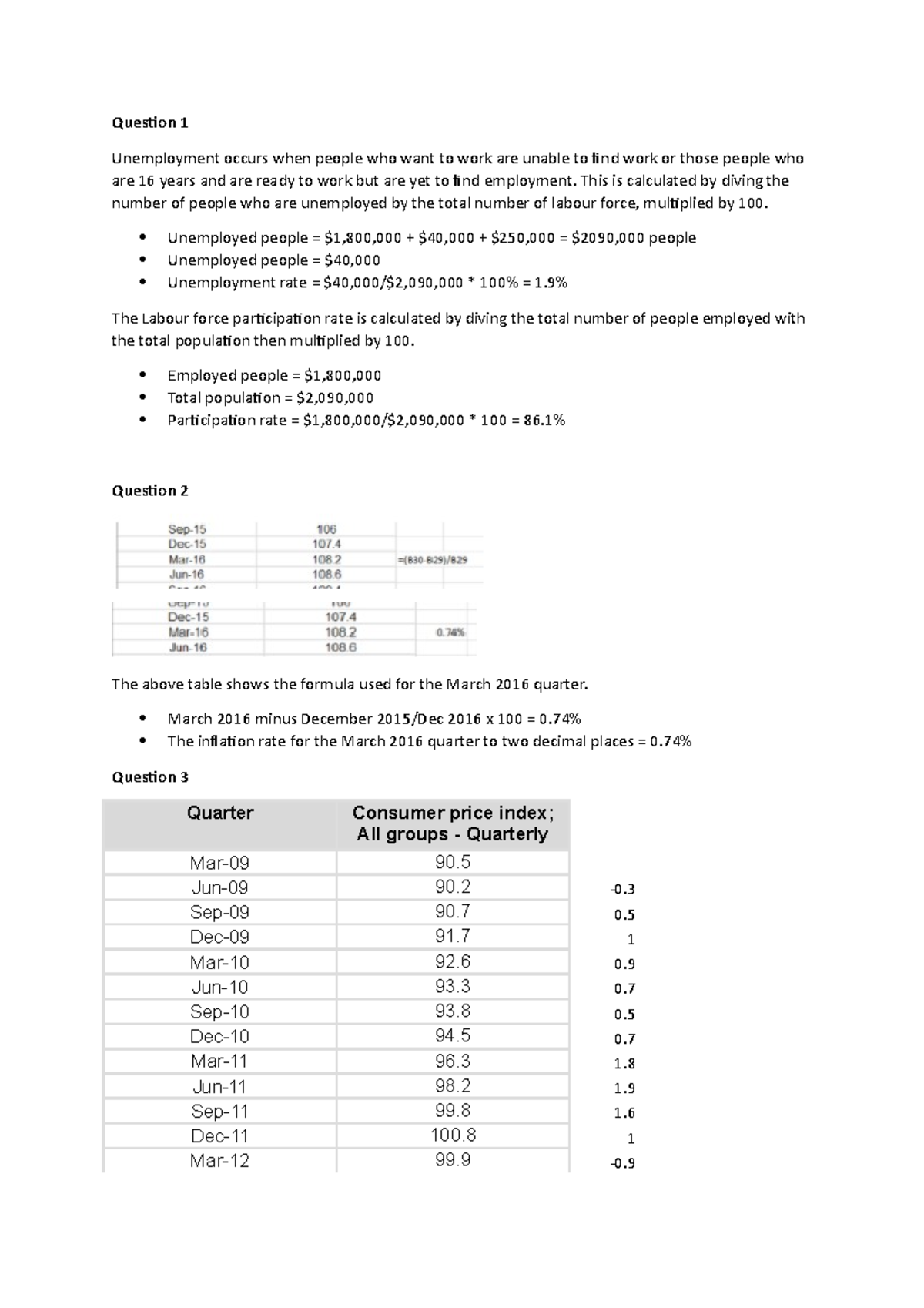 Assignment 1C - Question 1 Unemployment occurs when people who want to ...