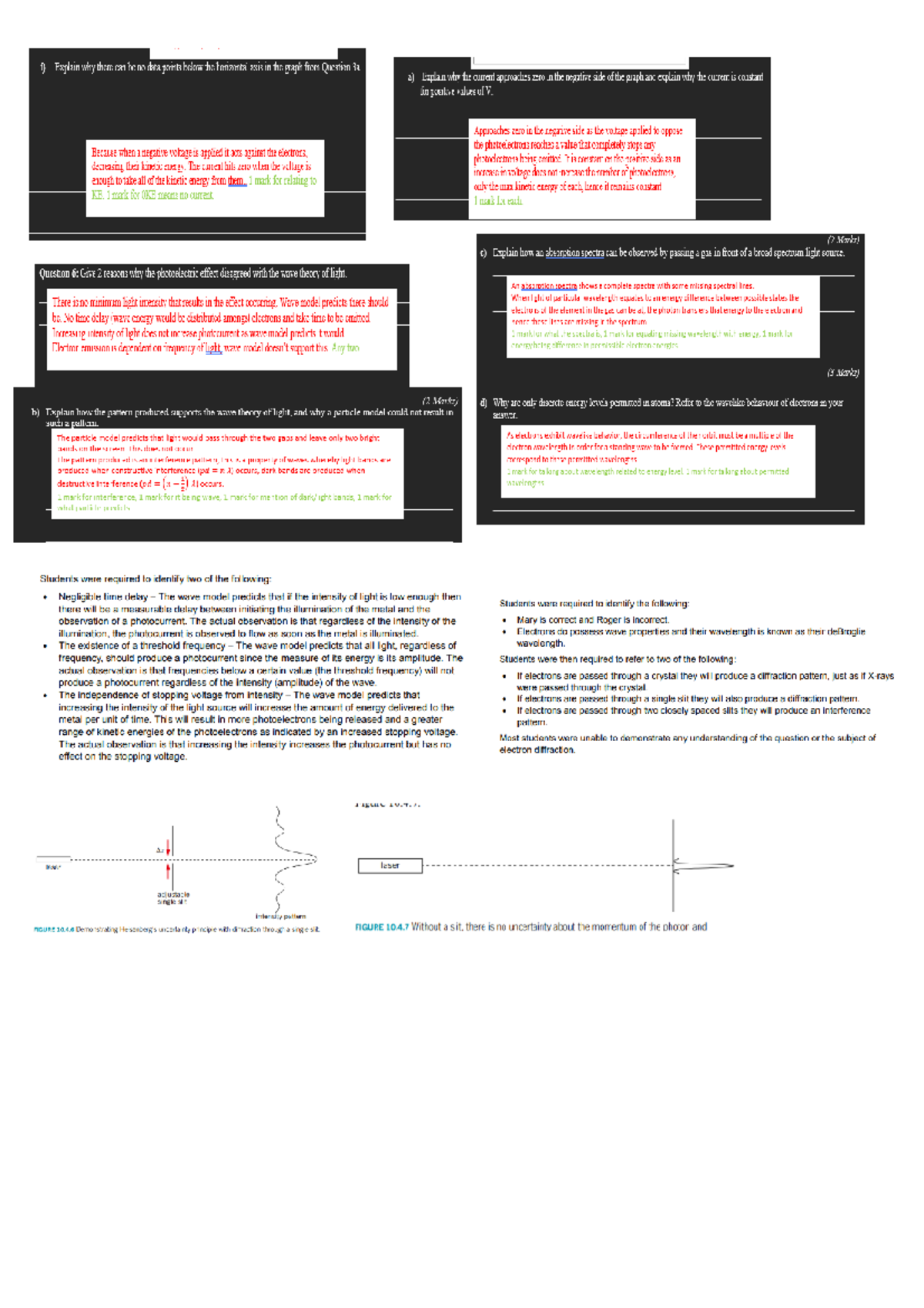 Physcis cheat sheet light as a particel - Studocu