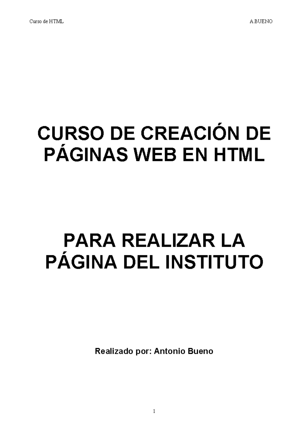 0070 creacion de paginas web en html - CURSO DE CREACIÓN DE PÁGINAS WEB ...