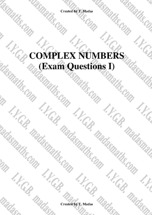 YEAR 11 Mathematics Extension 1 - PAST Paper FOR 3U TRIG AND ...