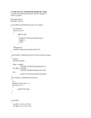 DSA-Multiple-Choice - Here's the question bank! Good luck! - What is the time complexity of the ...