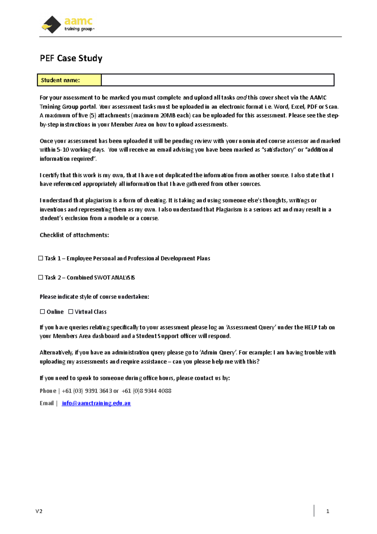 PEF Case Study v2 - about pestle analysis - PEF Case Study Student name ...