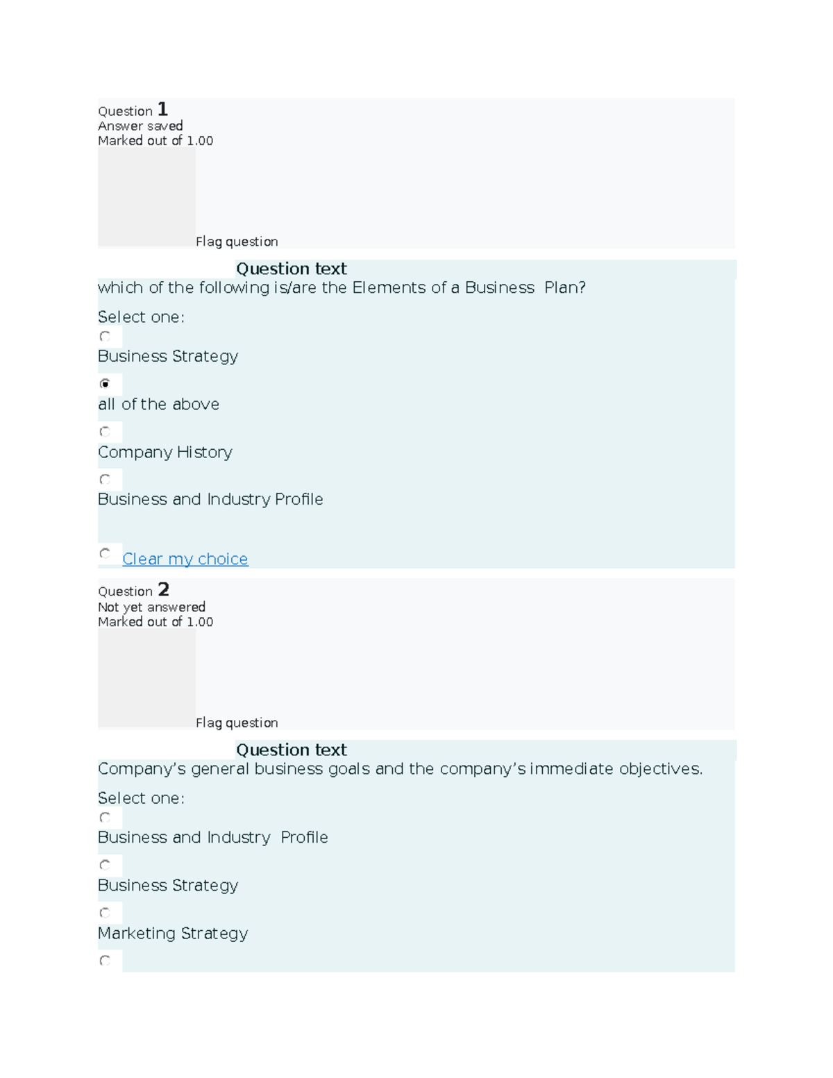Midterm Exam - UGRD-ITE6101A Technopreneurship - Question Answer saved 1 Marked out of 1. Flag ...