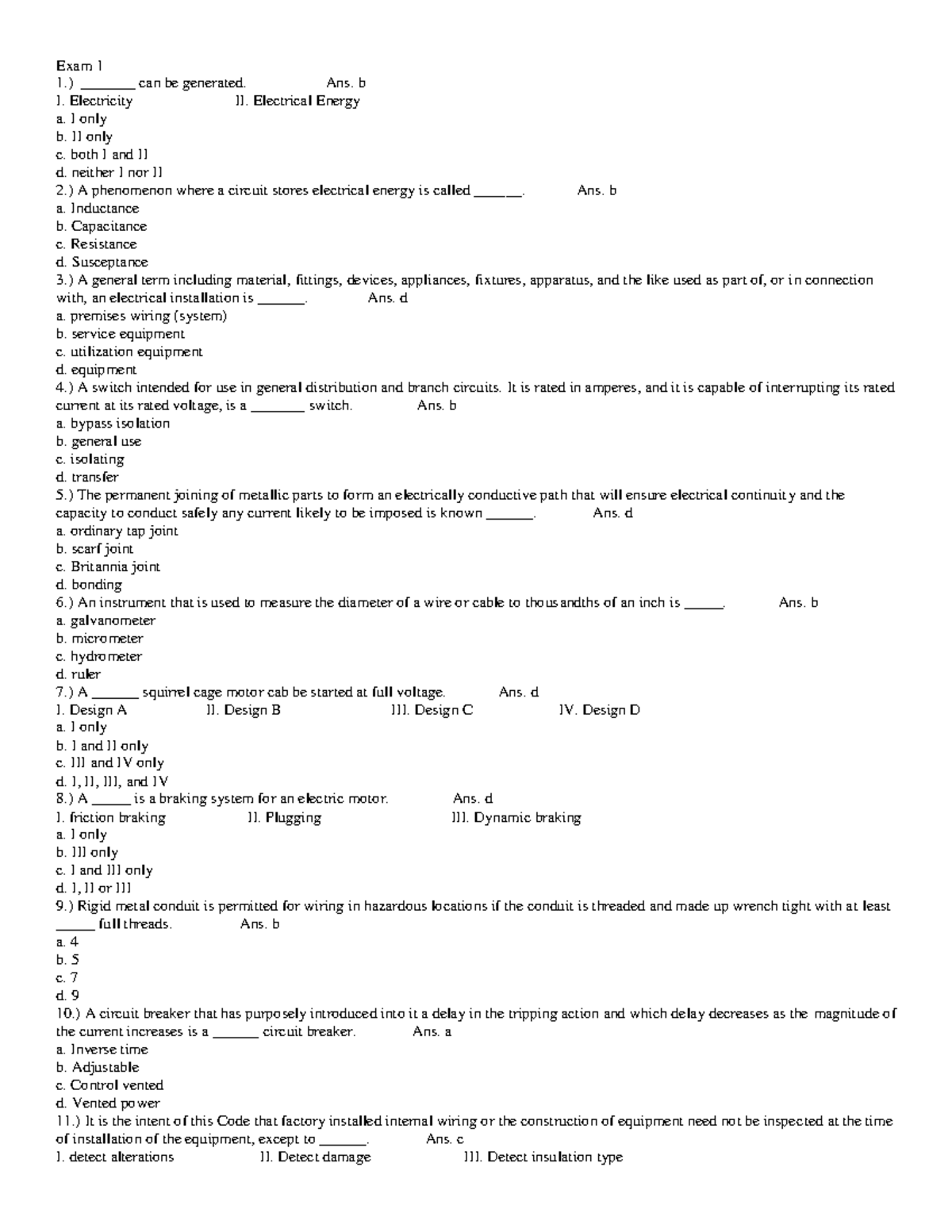 RME Reviewer (Journeyman Compilation) - Exam 1 1.) _______ can be ...