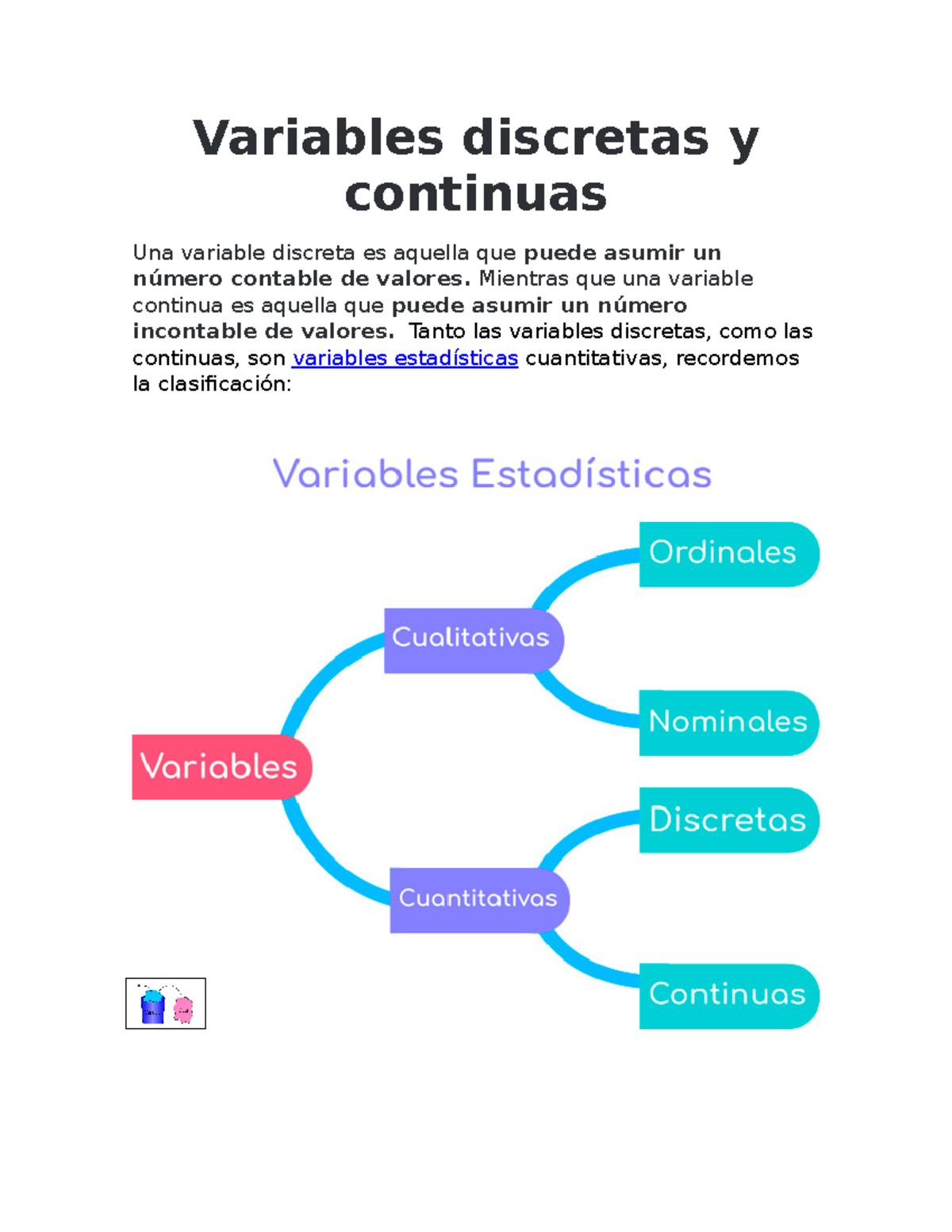 Variables en Bioestdistica - Variables discretas y continuas Una ...