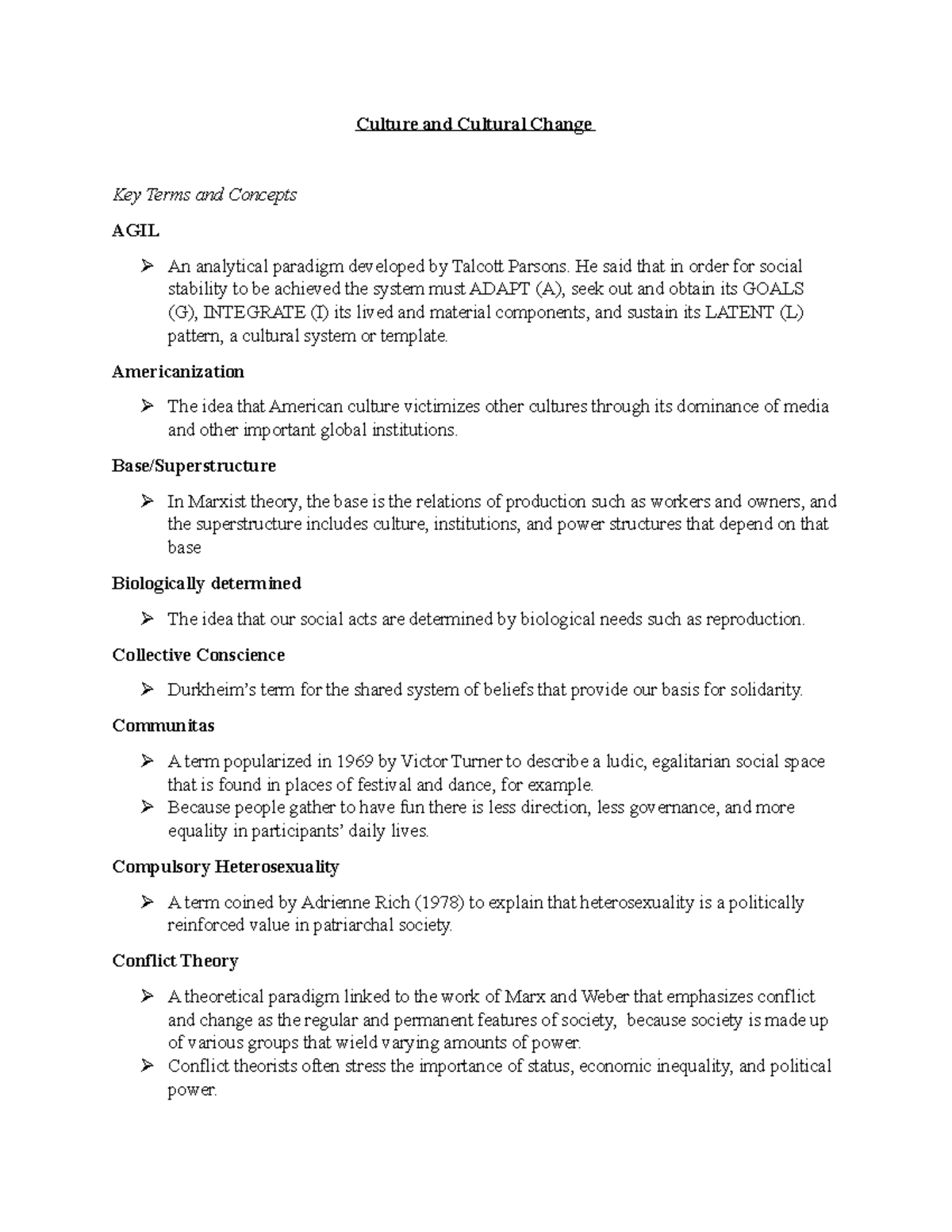 Culture Notes Book - Principles of Sociology - Culture and Cultural ...