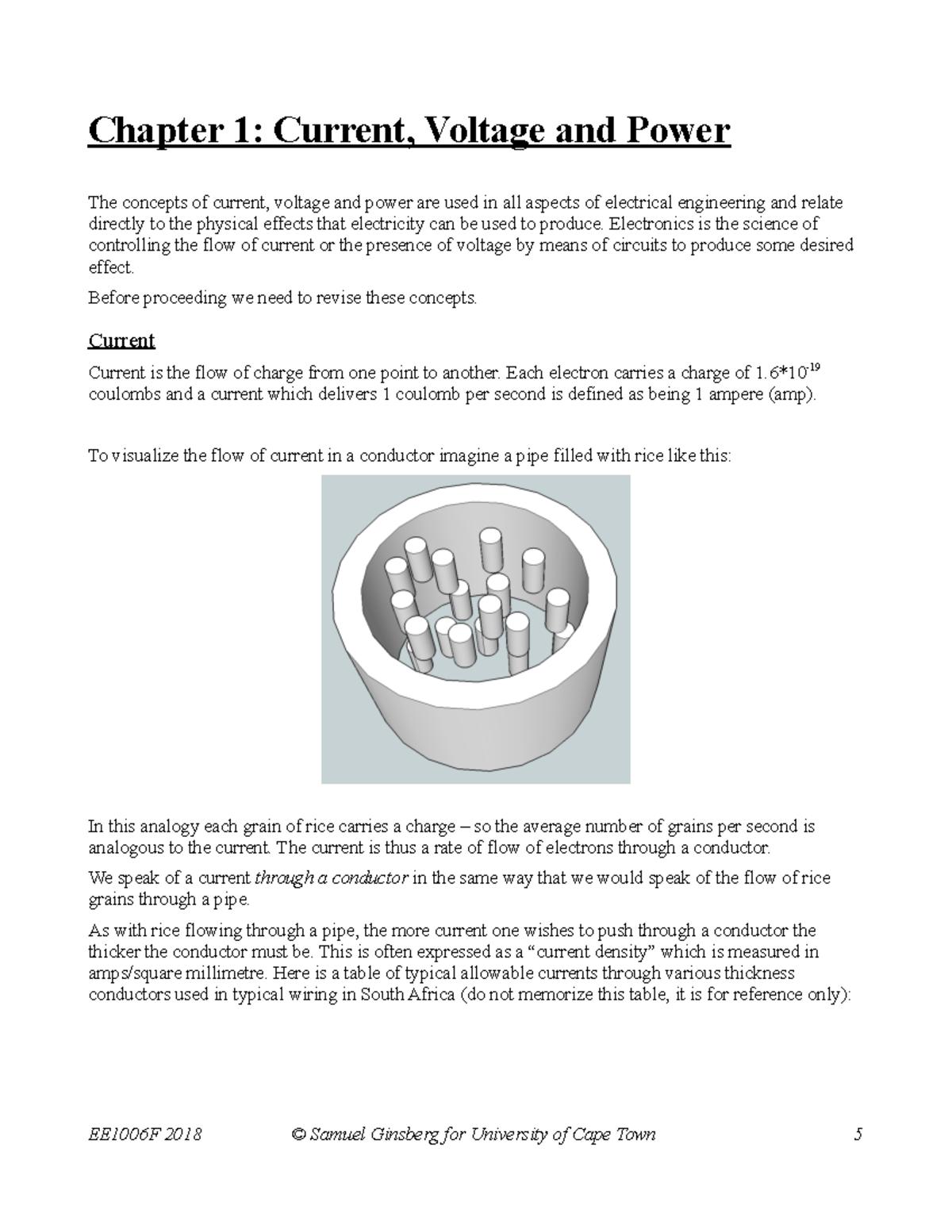 Intro to Electronic Engineering Chapter 1 - Chapter 1: Current, Voltage ...