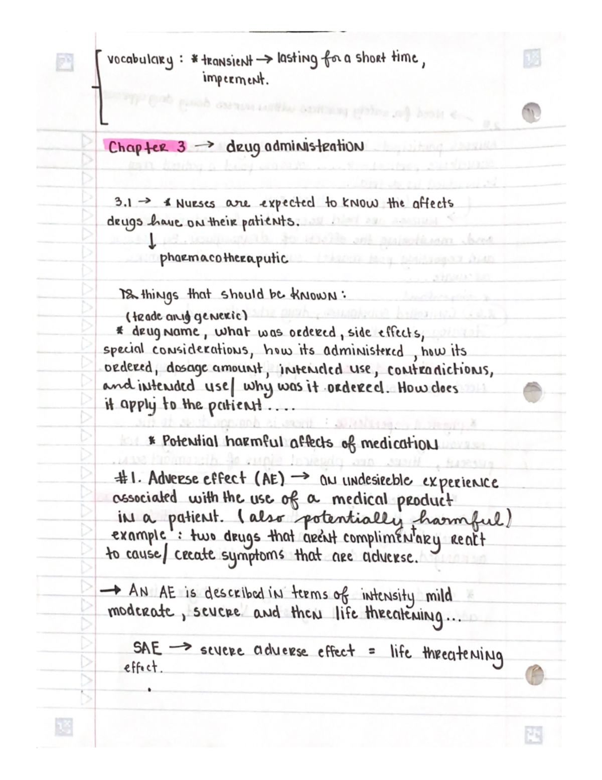 Chapter 3 Drug Administration Hsc1149 Studocu