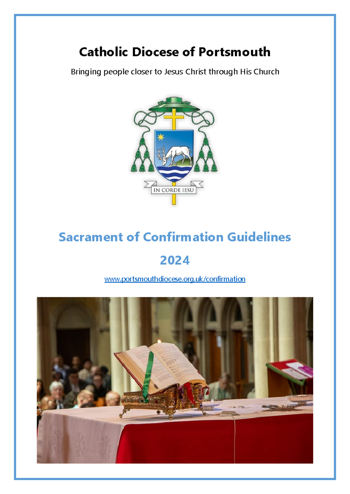 Confirmation Guidelines 2024 1 - Catholic Diocese of Portsmouth ...