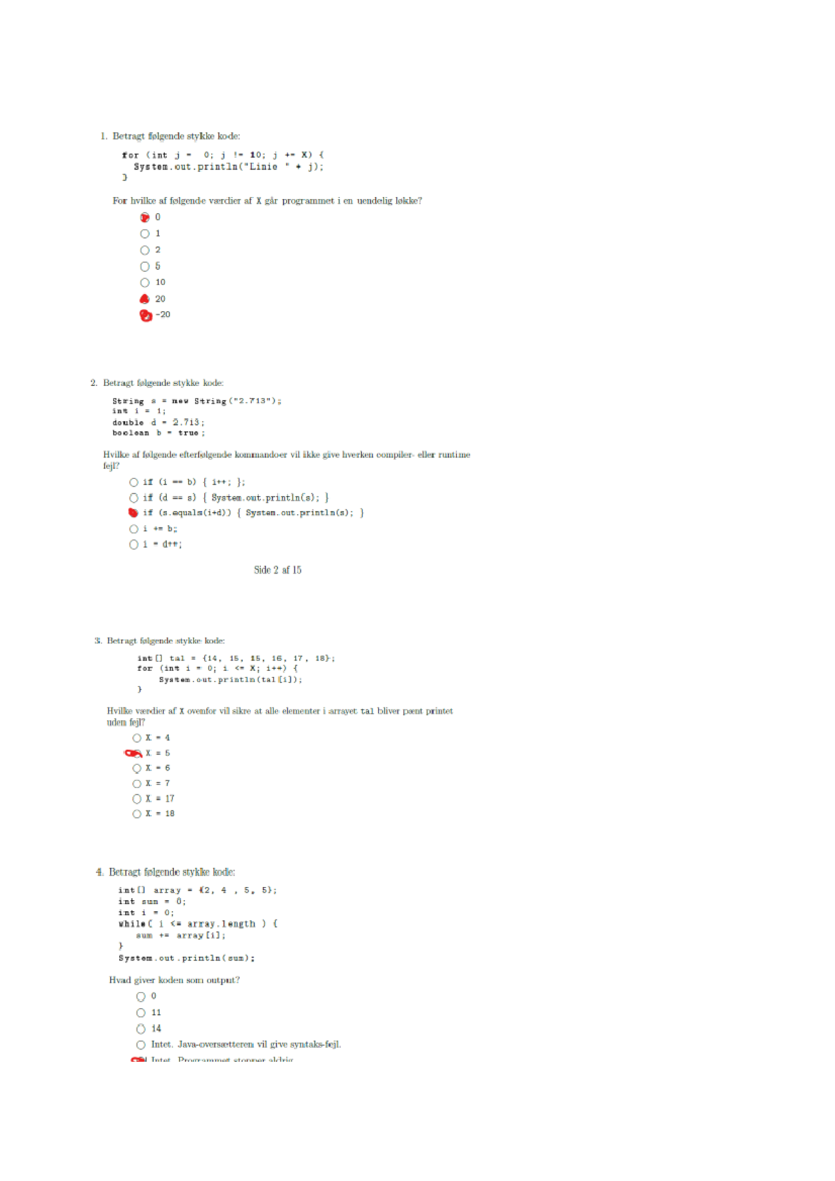 E19 - exam 2019 - Indledende Programmering - Studocu