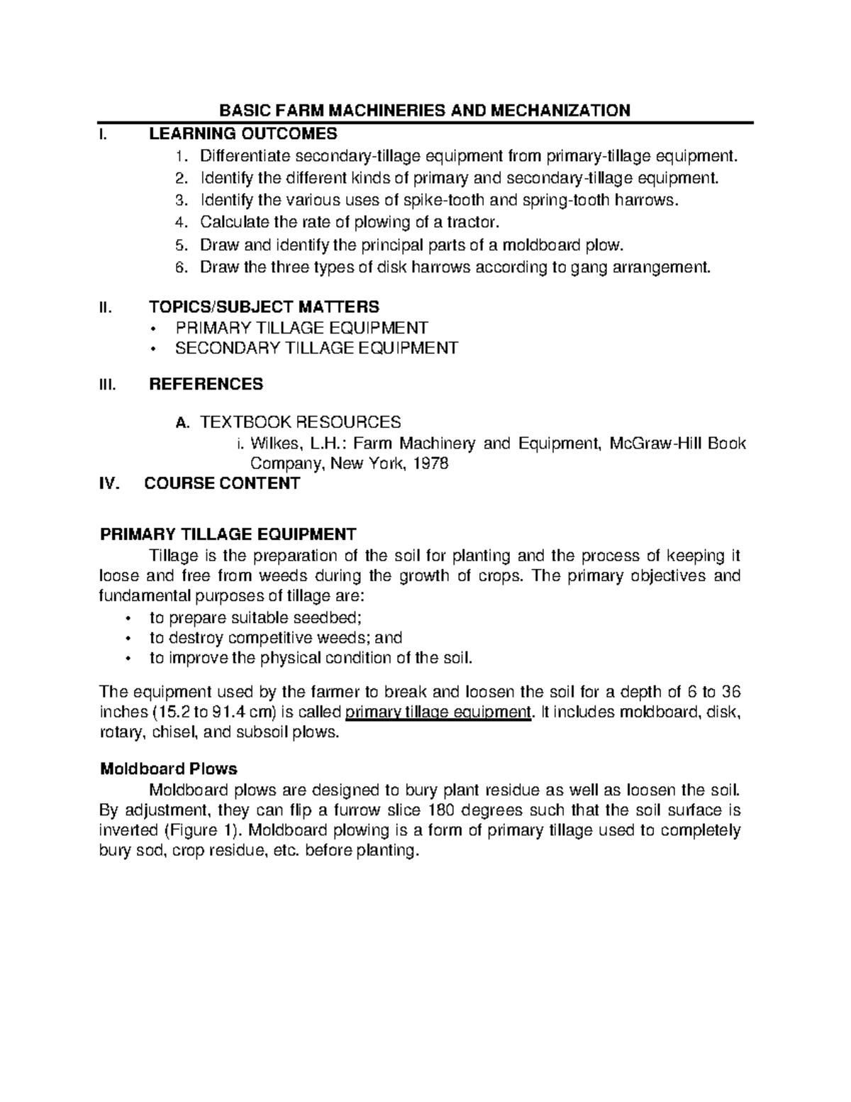 Agri-Mech-211 Primary and Secondary Tillage Equipmen - BASIC FARM ...