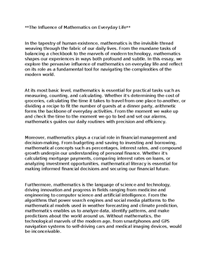 Math-05 - Math - Mathematics: A Symphony of Logic and Creativity ...