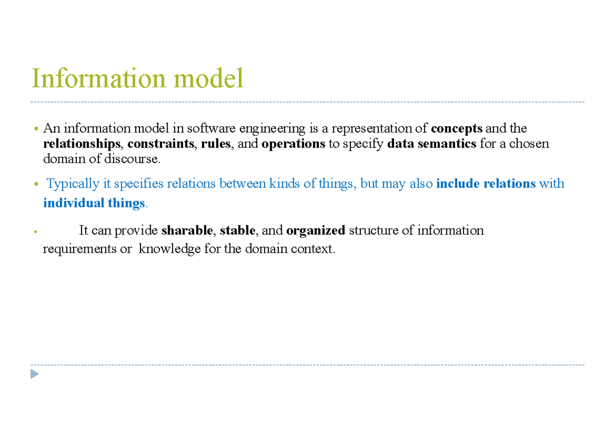 Inforamation Models - Analog and Digital Communication - Information ...
