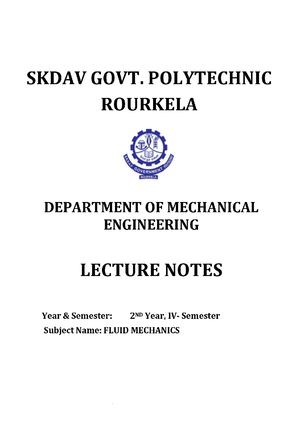 Chemical 1-3 - Mechanics full notes - 1. Definition of Mechanical ...