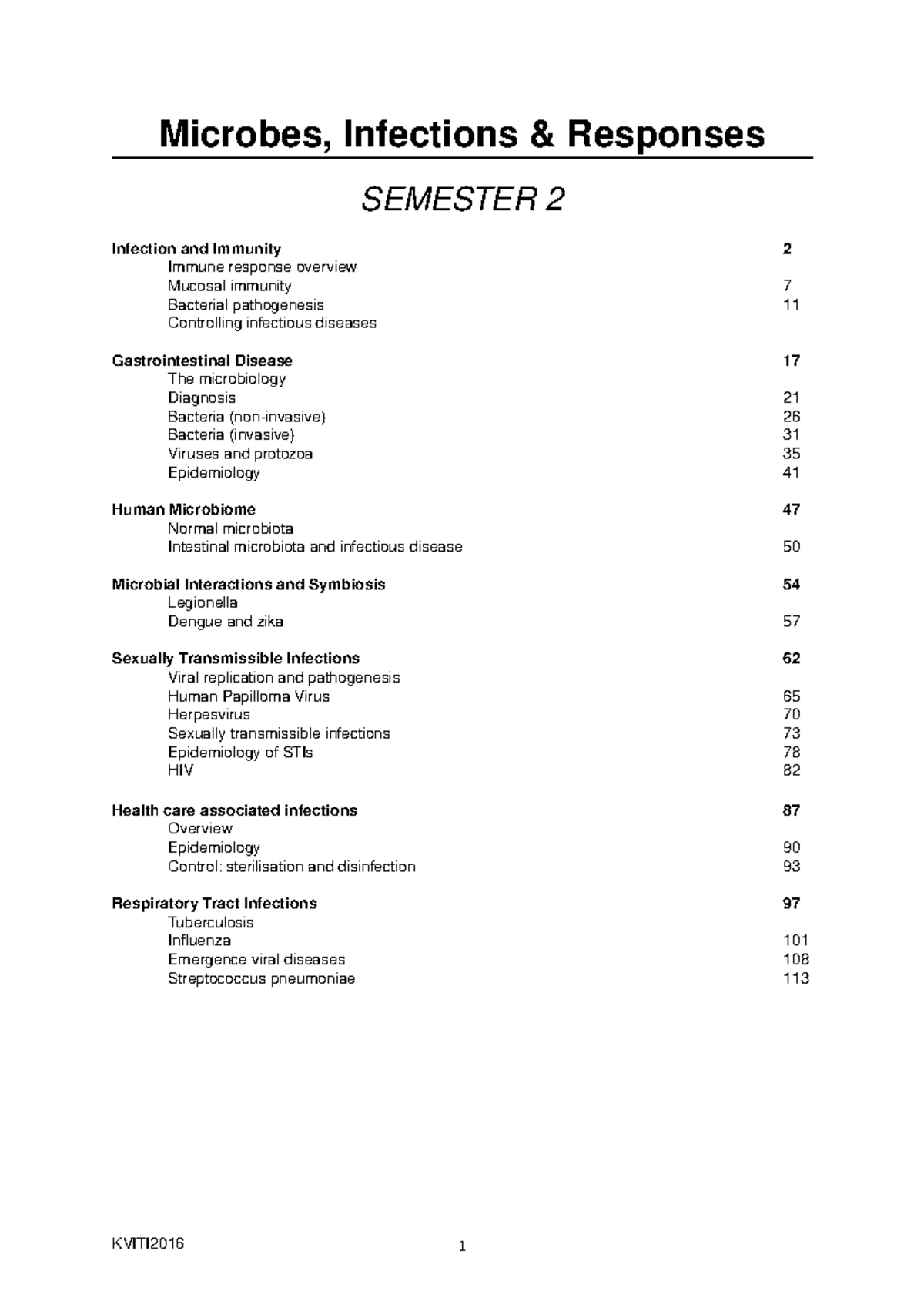 Microbes, Infections, Responses (Autosaved) - Microbes, Infections &amp ...