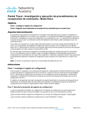 4.6.6 Lab - View Wired and Wireless NIC Information - . Objetivos Parte 1: Identificar y ...