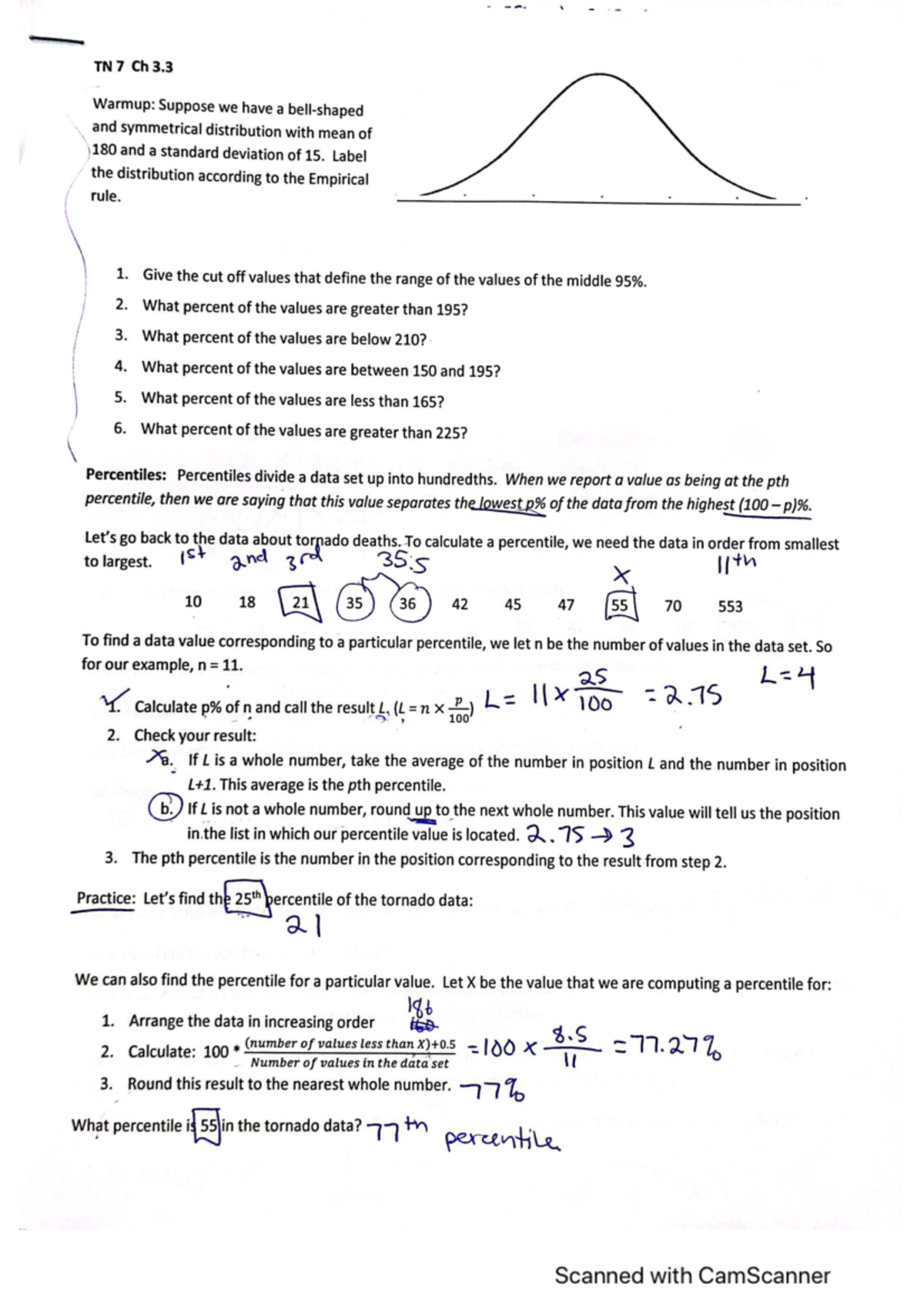 Unit 1 Chapter 3 - STAT 1401 - Studocu