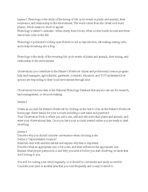 Lesson 5-10 module 1 - notes - Lesson 5 Add a personal site to your ...