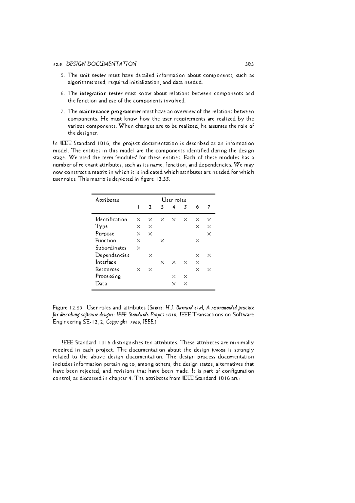 Computer Engineering 101 - 12. DESIGN DOCUMENTATION 383 The unit tester ...