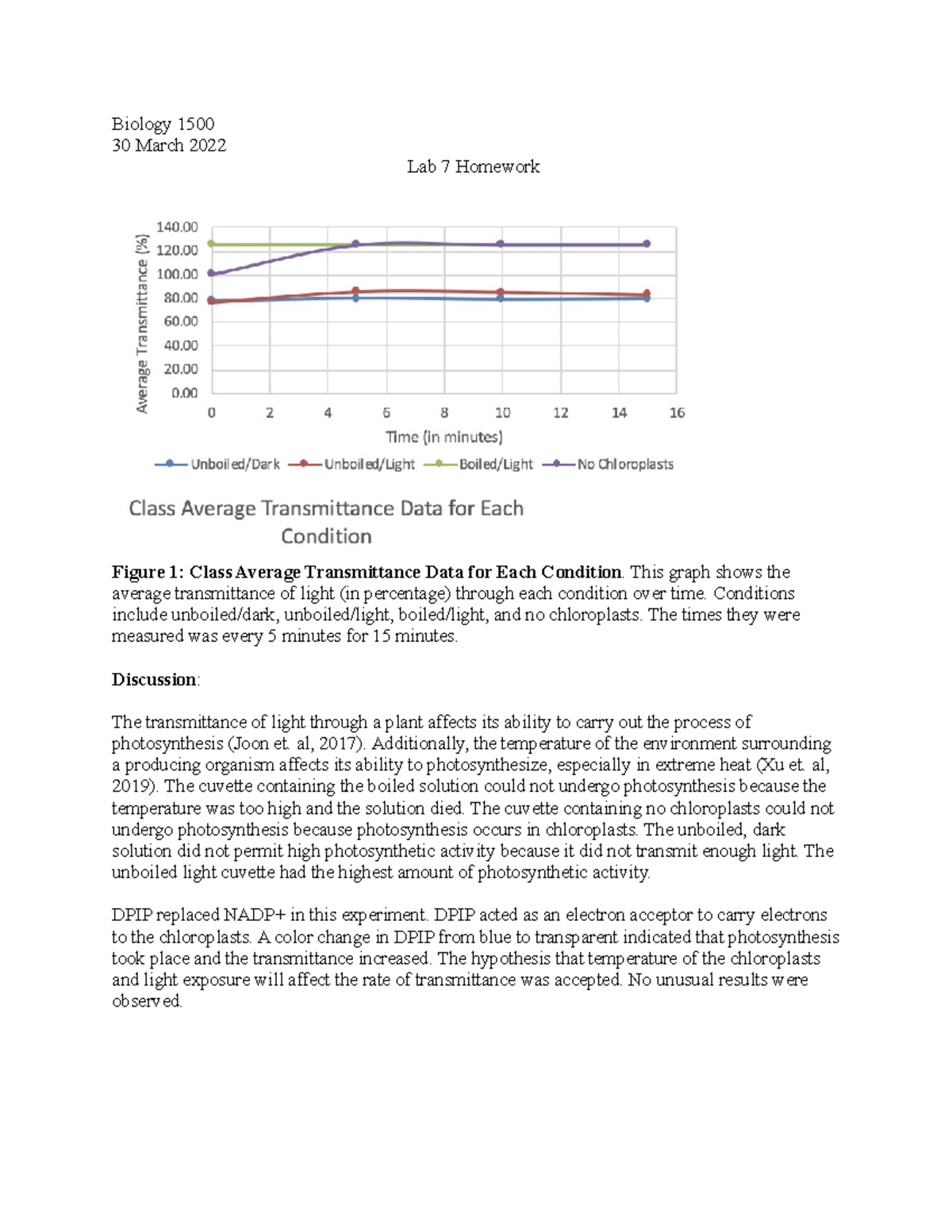 Lab 7 Homework - 9.5/10 grade idk how i did it, but i did it - Biology ...