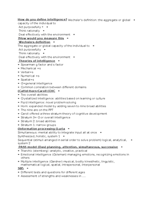 Test development - Lecture notes 6 - Five stages of test development ...