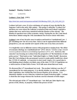 Stop & Frisk - Terry v. Ohio - POL 305 - John Jay - Studocu