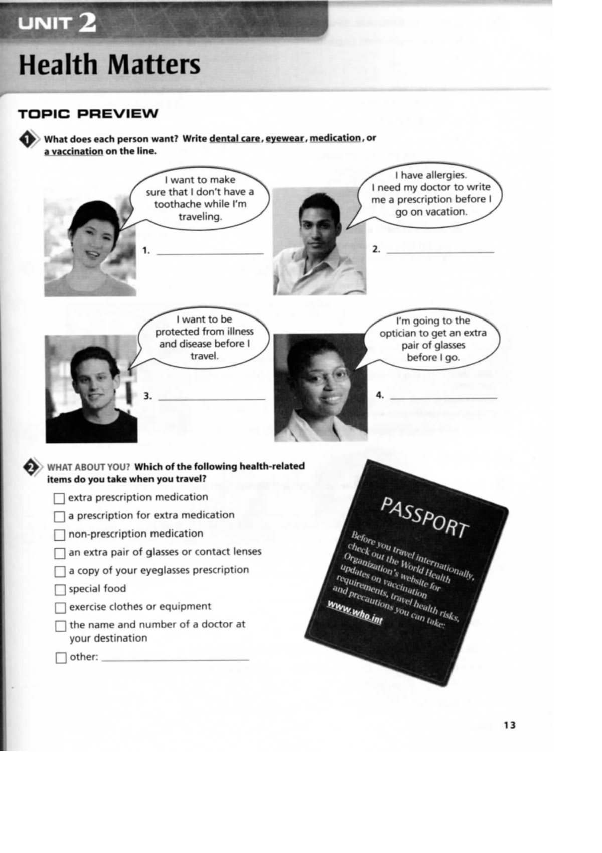 Unit 2 - TN 3 - Trường Đại học FPT - Top Notch 2 - Studocu