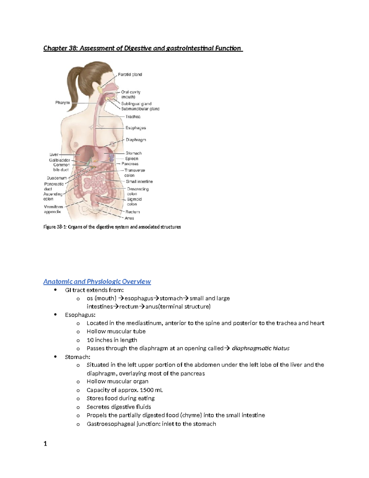 Exam 2 Study Guide - Exam 2 GI Cirrhosis BIlliary - Chapter 38 ...