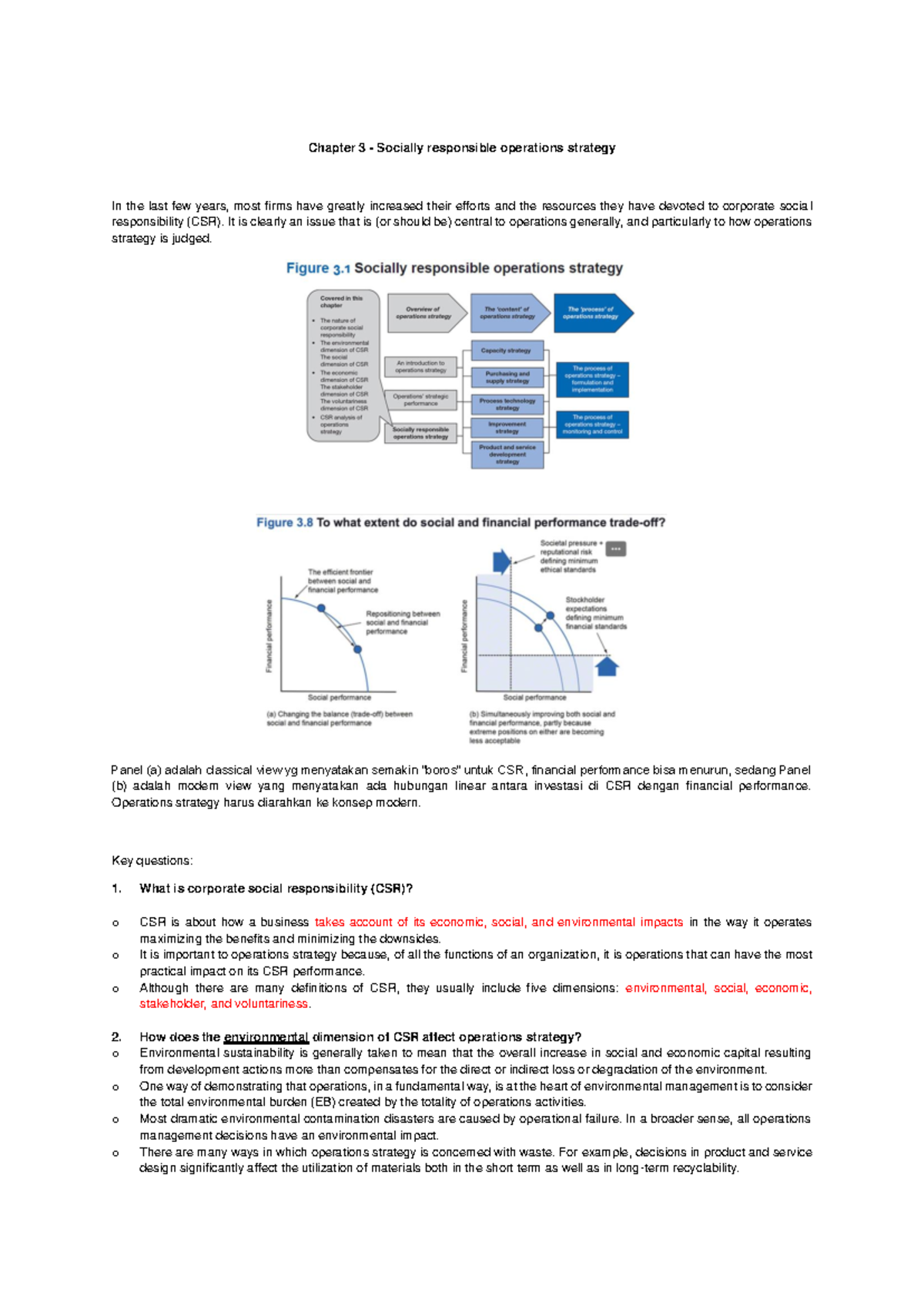 Nigel Slack's Operations Strategy-Chapter 3 Lecture Notes - Chapter 3 ...