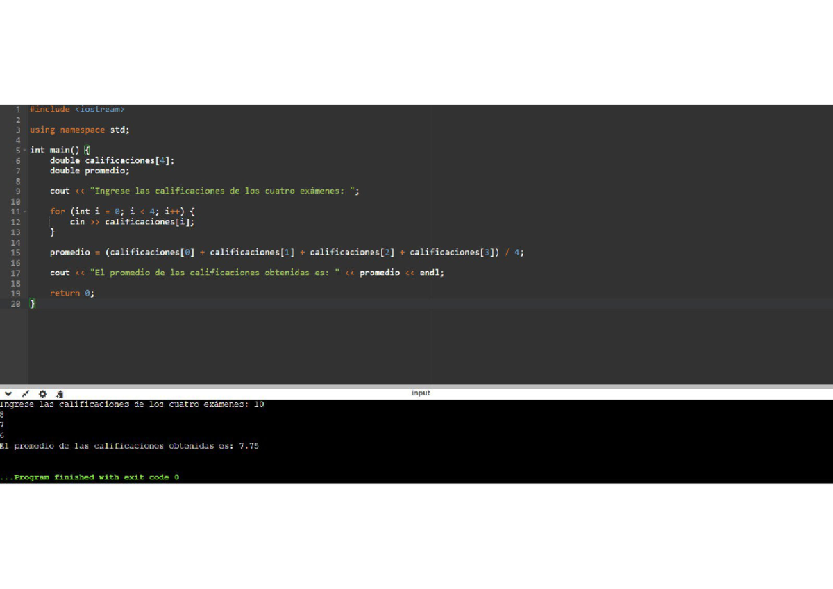 Practica MOD1 SUB2 - es buena - 1 2 3 using namespace 4 5 int main() 6 ...