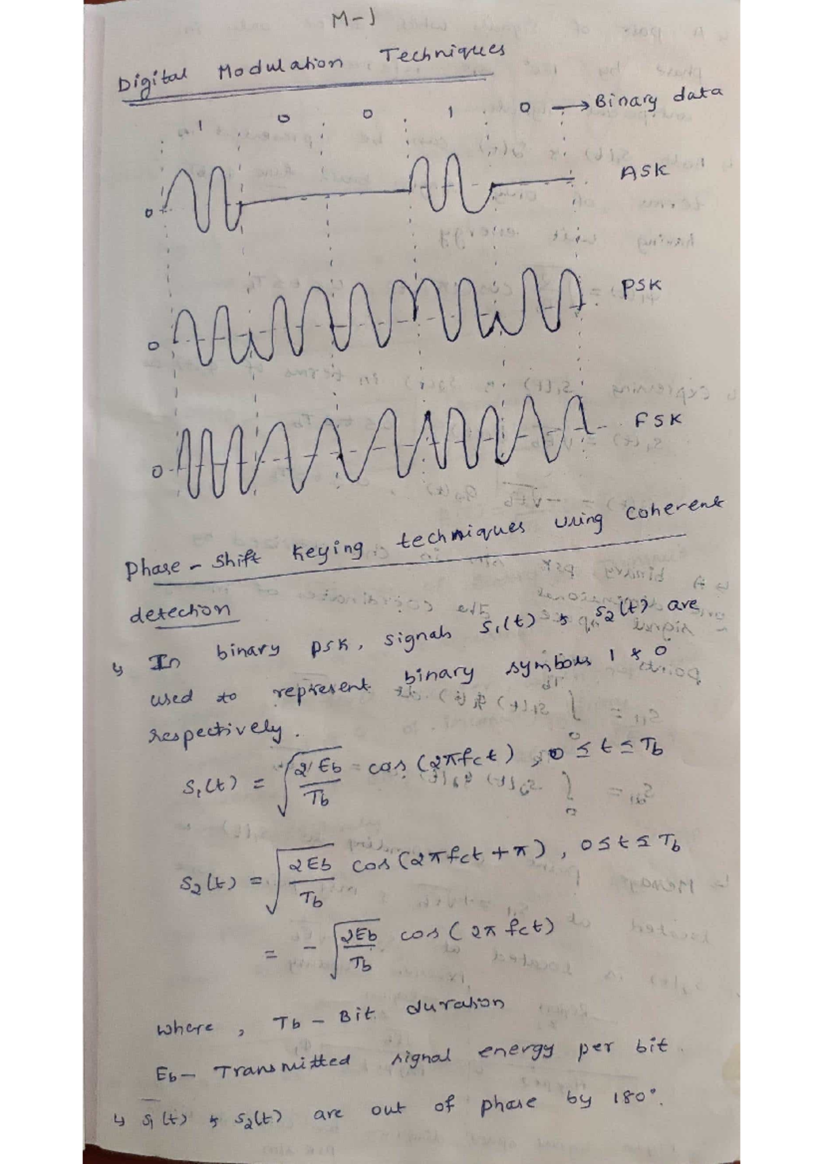 Digital communication module 1 - analog and digital electronics - Studocu