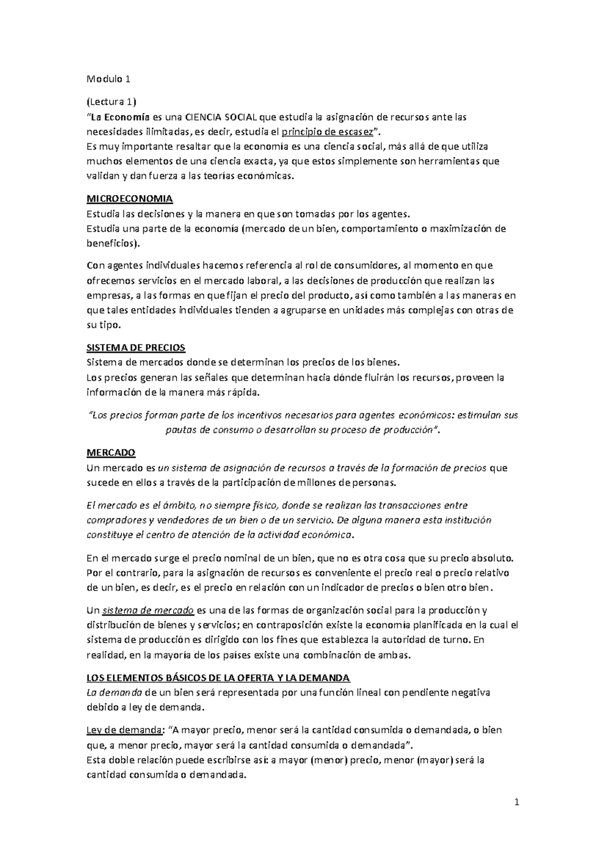 Módulo 1. Economia I - Warning: TT: undefined function: 32 Warning: TT: undefined function: 32 ...