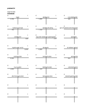 [Solved] geef een voorbeeld van een voorafgaande journaalpost en van ...