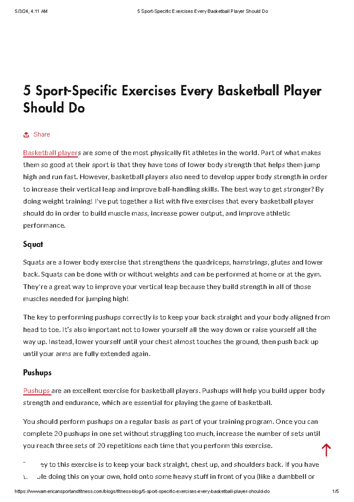 5 Sport-Specific Exercises Every Basketball Player Should Do - Part of ...