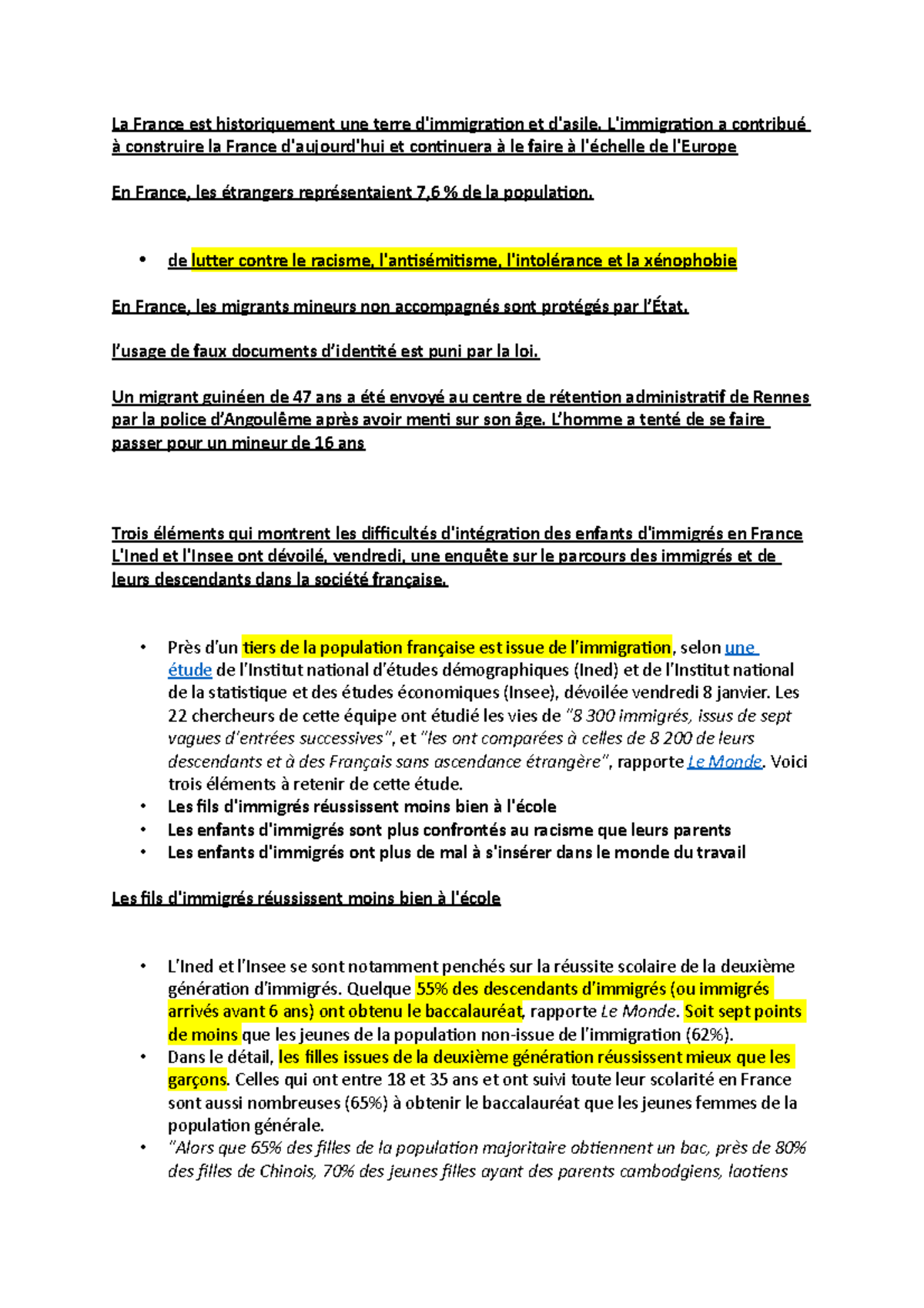 French irp - Independent research project - La France est ...